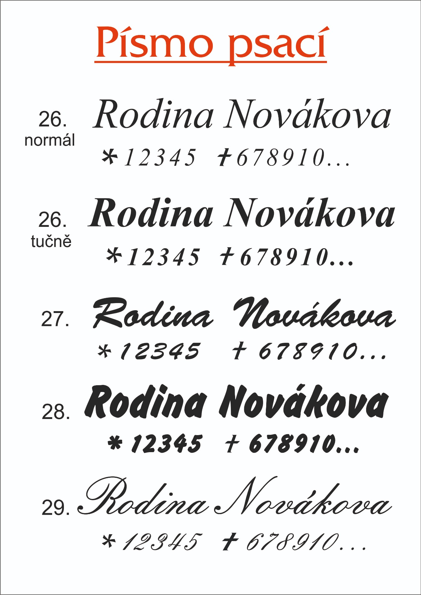 Symboly a typy písma :: Kischer